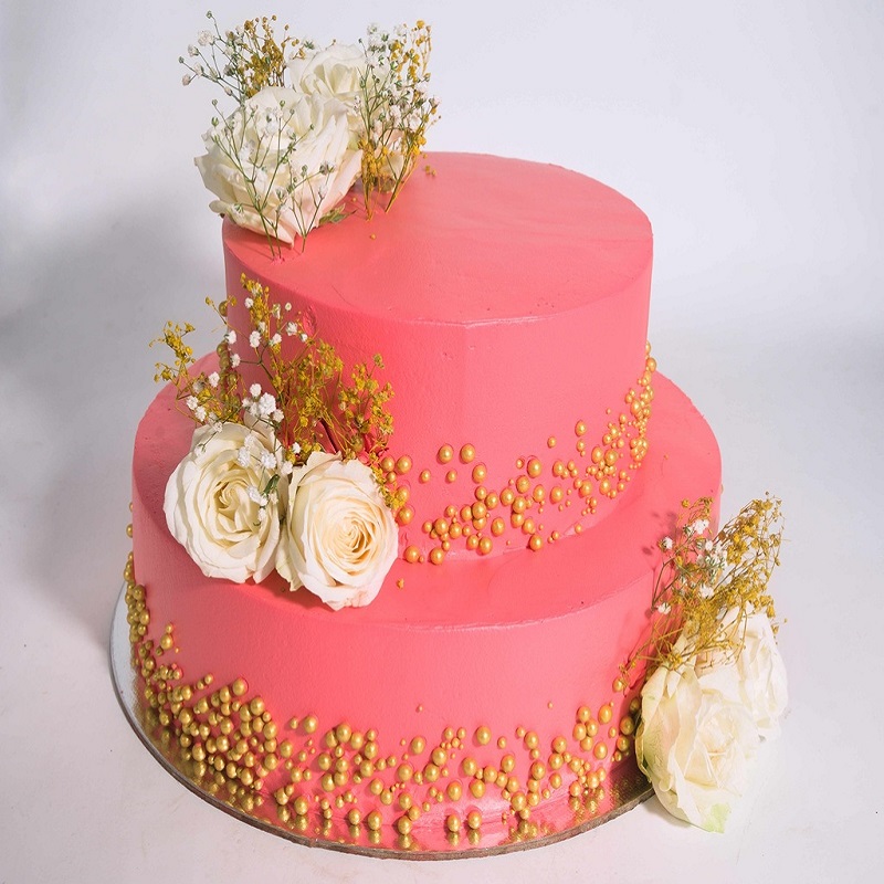 Red Velvet Wedding Cake - Wishingcart.in
