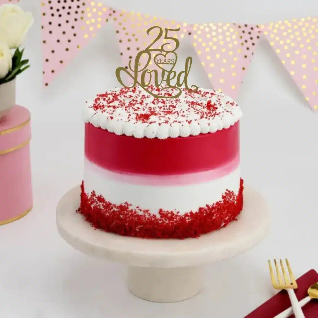 The Quarter Century Cake - Wishingcart.in